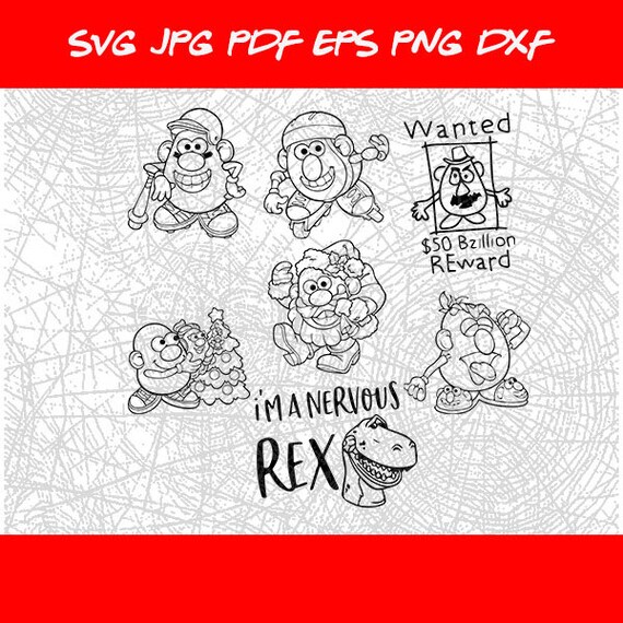 Mr And Mrs Potato Head Together Coloring Pages