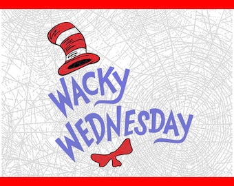 Wacky Wednesday Svg | Etsy