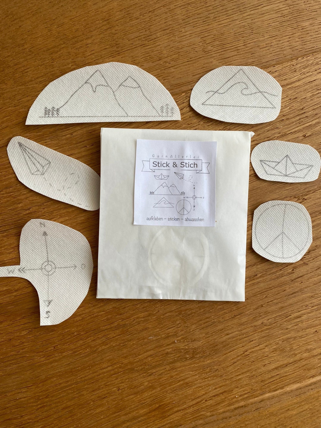 Stick and Stitch, Embroidery Templates, Patches, Embroidery Kit ...