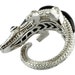 Diamonds Blue Sapphires Onyx White Gold Lizard Animal - Etsy