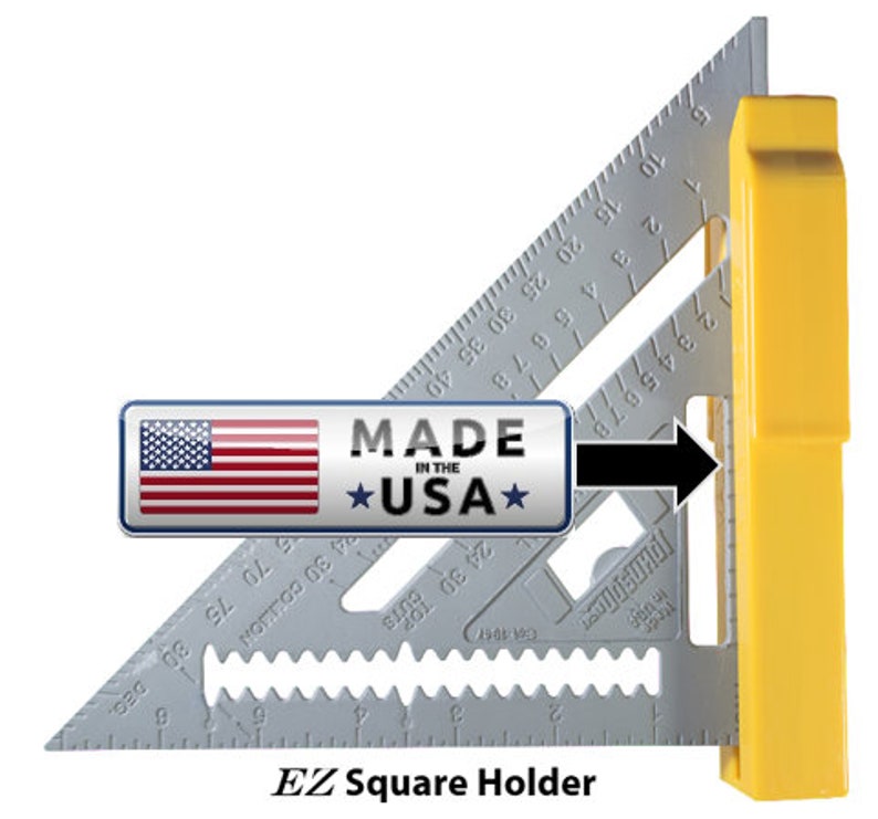 EZ Square Holder for a Speed Square Use on Belt or Bench With Your Rafter Square. - Etsy