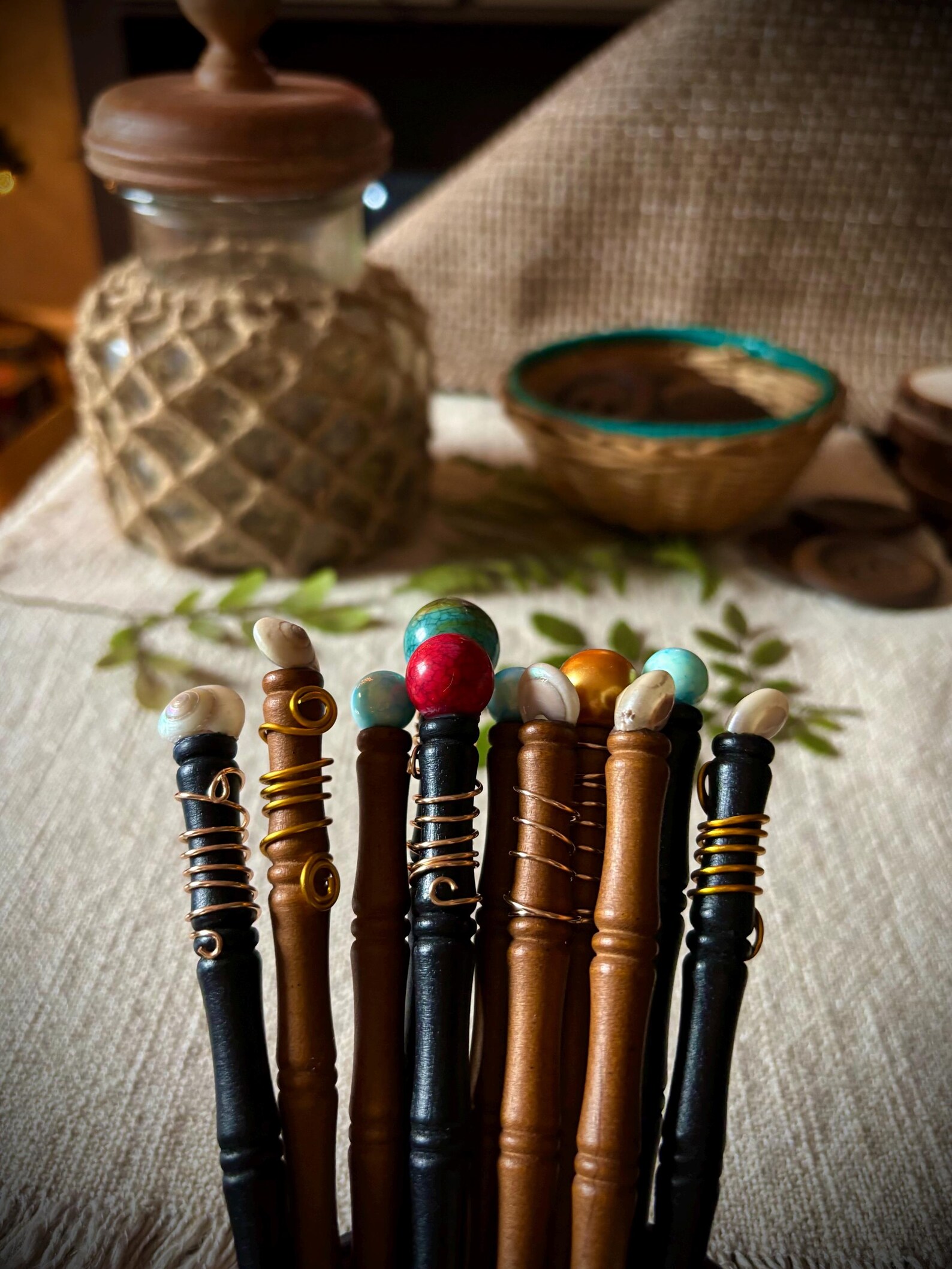 Handmade Hair Sticks - Etsy
