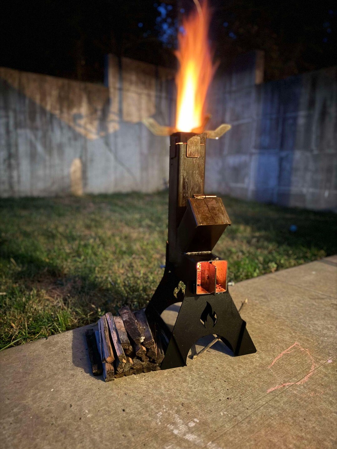 HD Rocket Stove Grill/heater - Etsy Canada