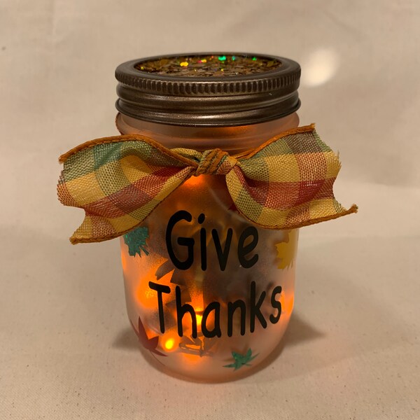 Fall Mason Jars - Etsy