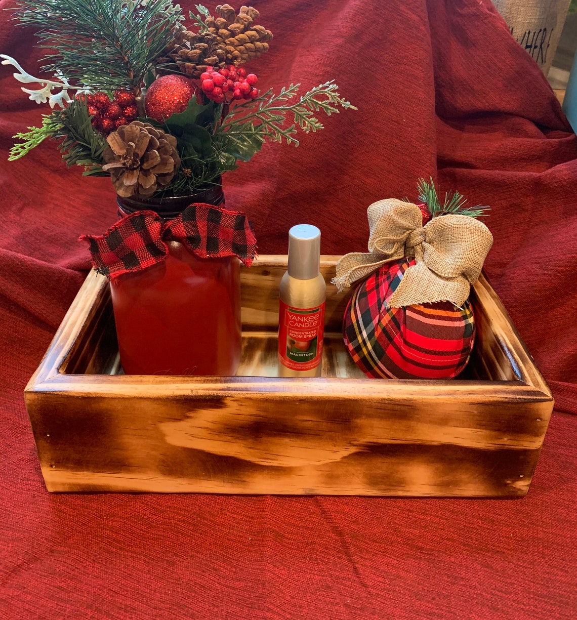 Bathroom Box/toilet Box/bathroom Storage Box/burnt Wood | Etsy