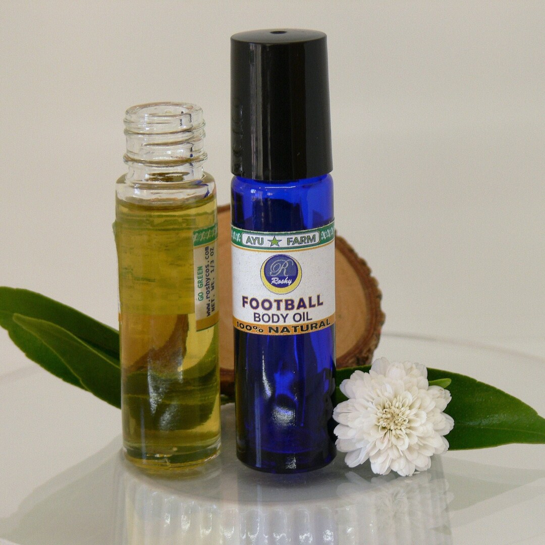 Football Body Oil, Roll-on, 10 Ml, 100% Natural Therapeutic Grade ...