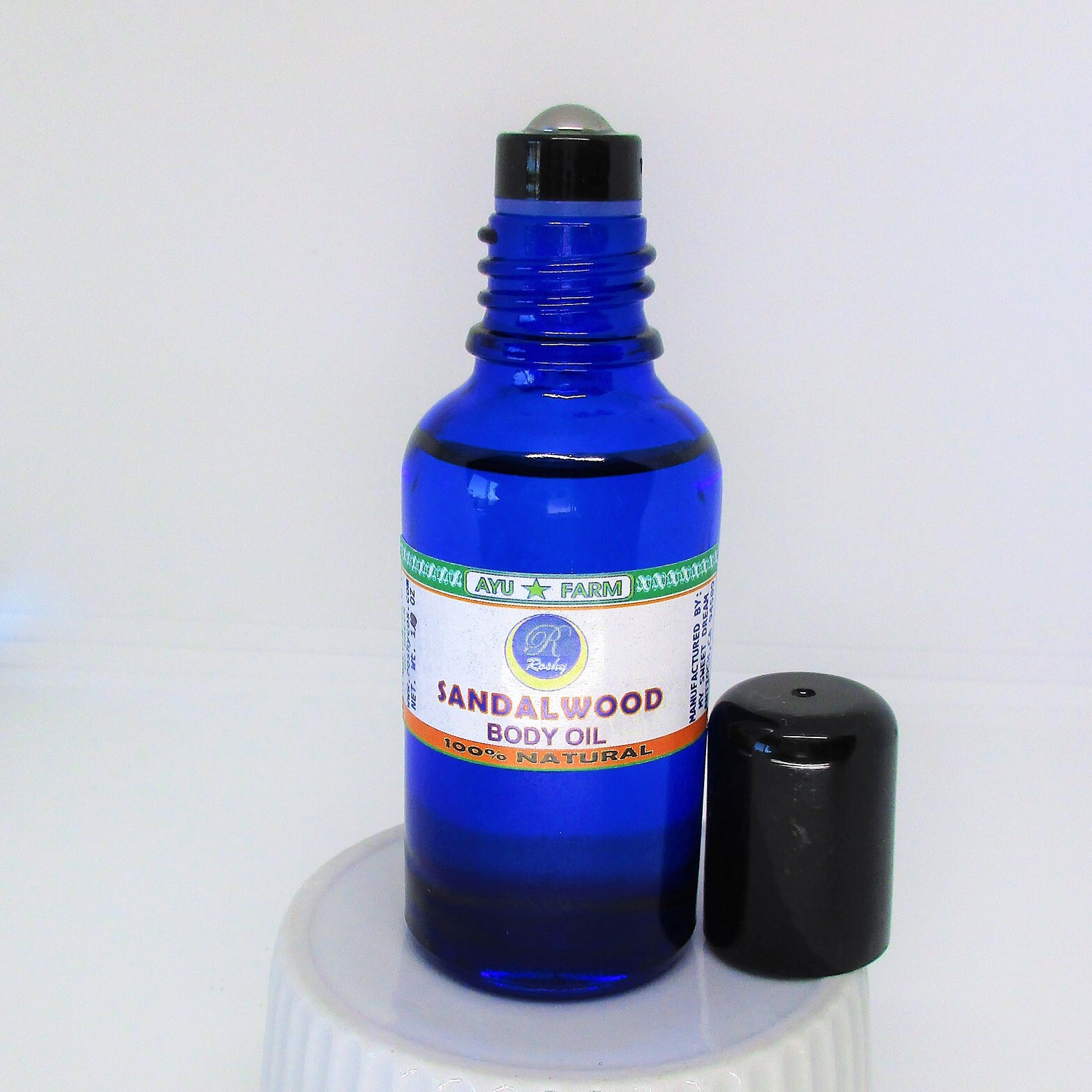 Sandalwood Body Oil Roll-on 1 Oz. 100% Natural Therapeutic | Etsy