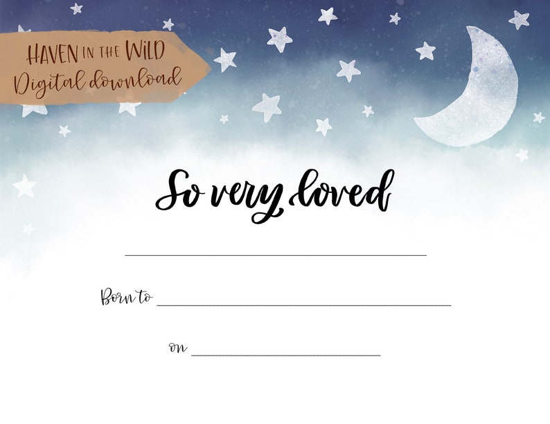 Certificate of Life for Miscarriage, Stillbirth & Infant Loss ...