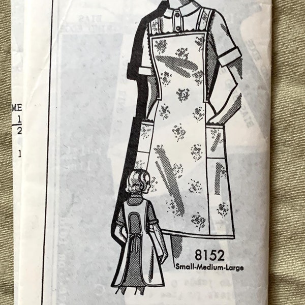 2004 Simplicity Pattern 4282, Misses' Apron, CUT, Size A S,M,L,XL - Etsy