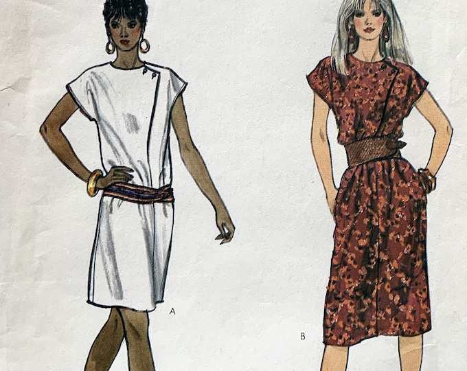 Vintage 1980's Vogue Pattern 9230, Very Easy Vogue, Misses' Jumper ...