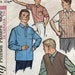 Vintage 1960's Simplicity Pattern 5156, Men's Shirt and Pullover, CUT ...