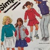 Vintage 1990's Simplicity Pattern 8625, Misses' Skirts, Size H 6-10 ...