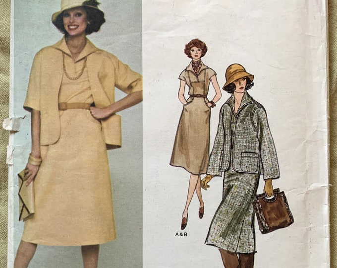 Vintage 1970's Vogue Pattern 1272, Vogue Paris Original, Pierre Balmain ...