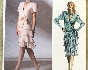 Vintage 1990's Vogue Pattern 1883, Designer Original, Bellville Sassoon ...