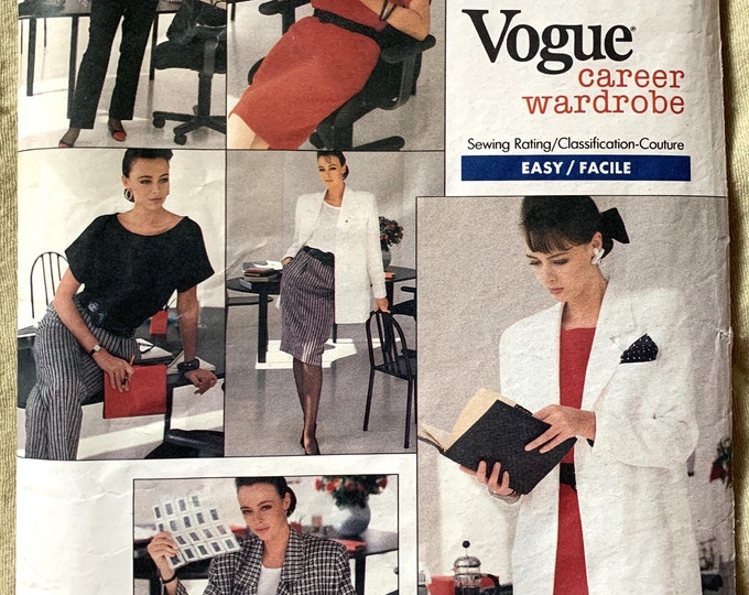 2005 Vogue Wardrobe Pattern V2863, Misses' Shirt/top/dress/skirt/pants ...