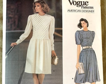 Vintage 1980's Vogue Pattern 9230, Very Easy Vogue, Misses' Jumper ...