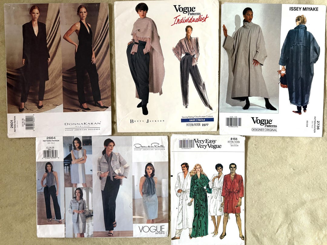 Vogue Patterns Envelopes ONLY - Etsy