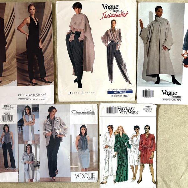 Vogue Designer Patterns - Etsy