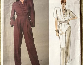 Vintage 1980's Vogue Pattern 9230, Very Easy Vogue, Misses' Jumper ...