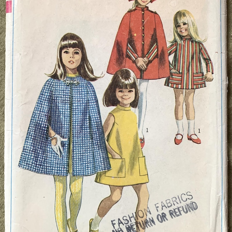 1960s Cape Pattern - Etsy