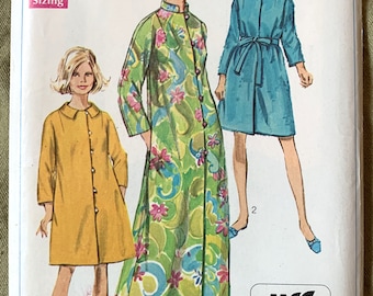Vintage 1960's Simplicity Pattern 7914, Misses' Dress, CUT, Size 12 ...