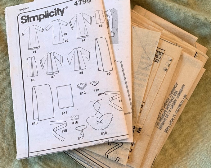 Misses', Men's and Teens' Boy's Nativity Costumes Simplicity Sewing ...