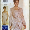 RARE Vintage 1950's Butterick Pattern 5368, Formal Dress, CUT, Size 16 ...