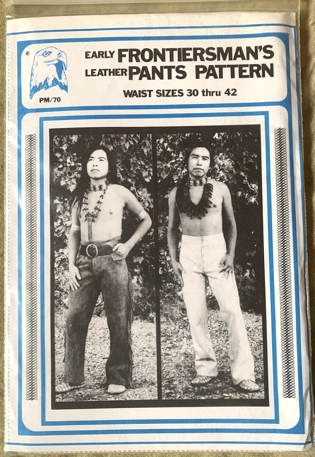 Vintage Eagle 's View Patterns, PM/70 Early Frontiersman's Leather ...