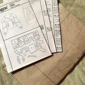 2007 Vogue Pattern V2983, American Designer, Donna Karan Collection ...