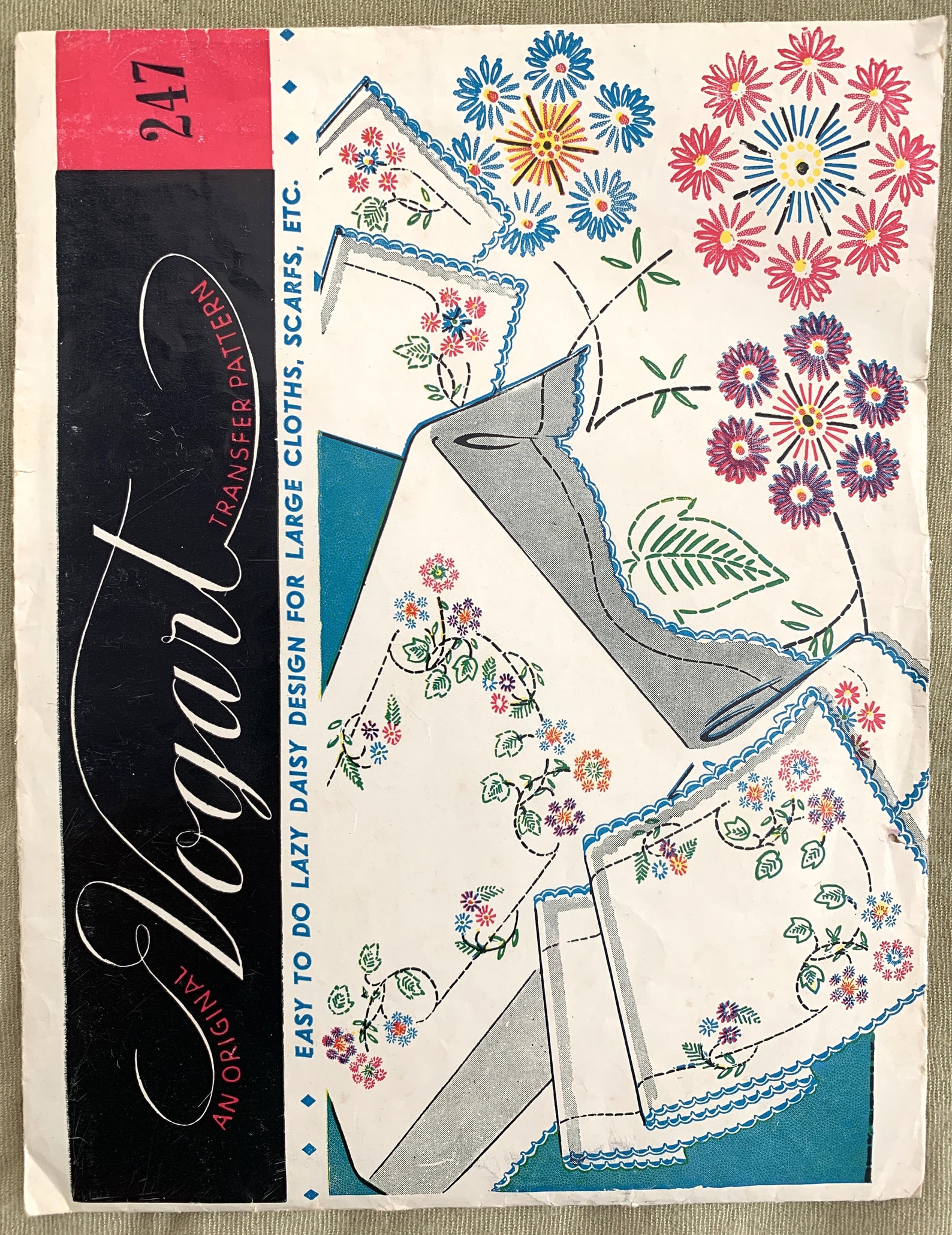Vintage 1950's Vogart Transfer Patterns - Etsy