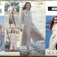 Vogue Patterns American Designer 1410 - Albert Nipon - Misses' Dress ...