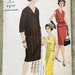 Vintage 1960's Vogue Pattern 5737, Misses' Two Piece Dress, CUT, Size ...