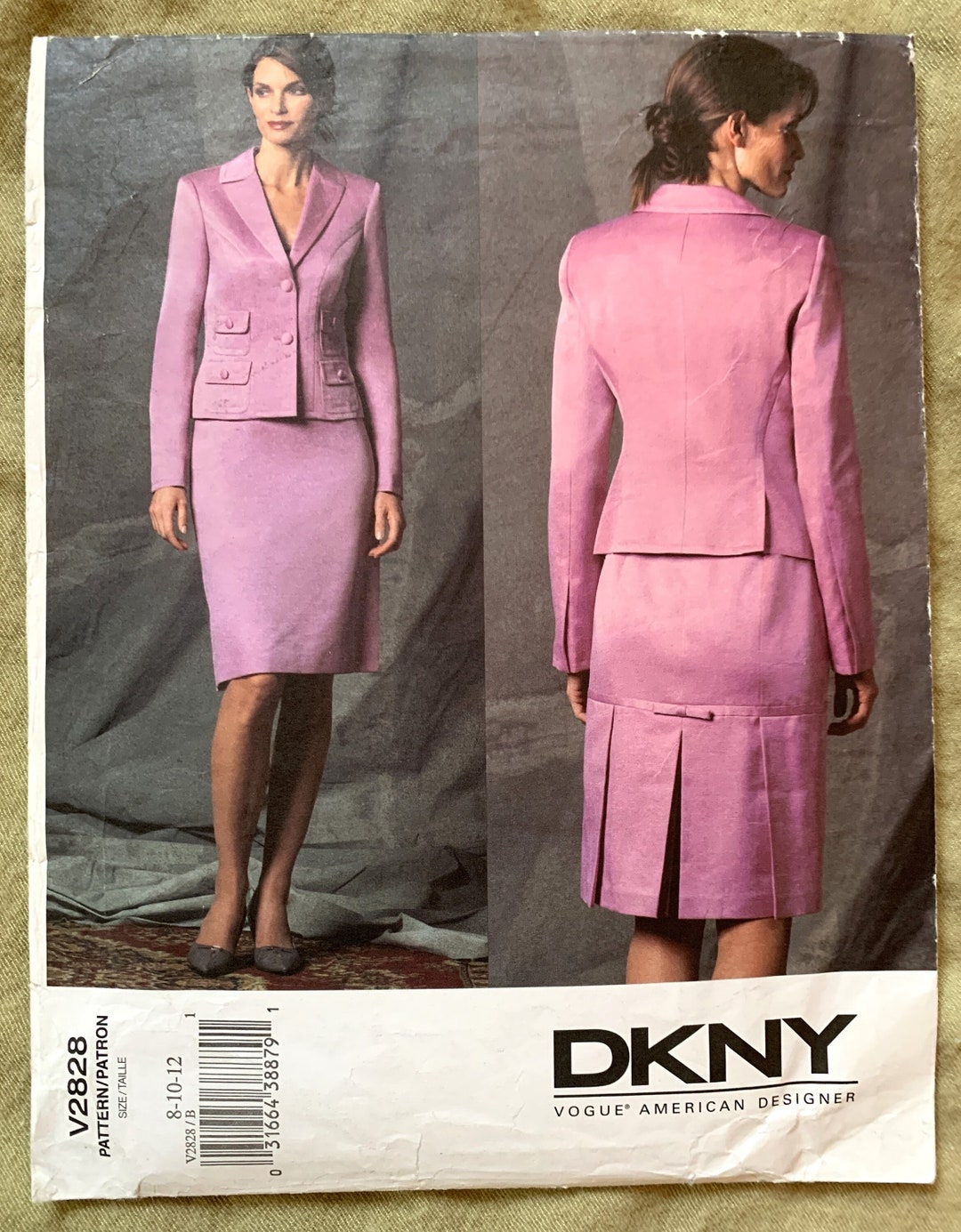Vintage 2000's Vogue Pattern V2828, Vogue American Designer, DKNY ...