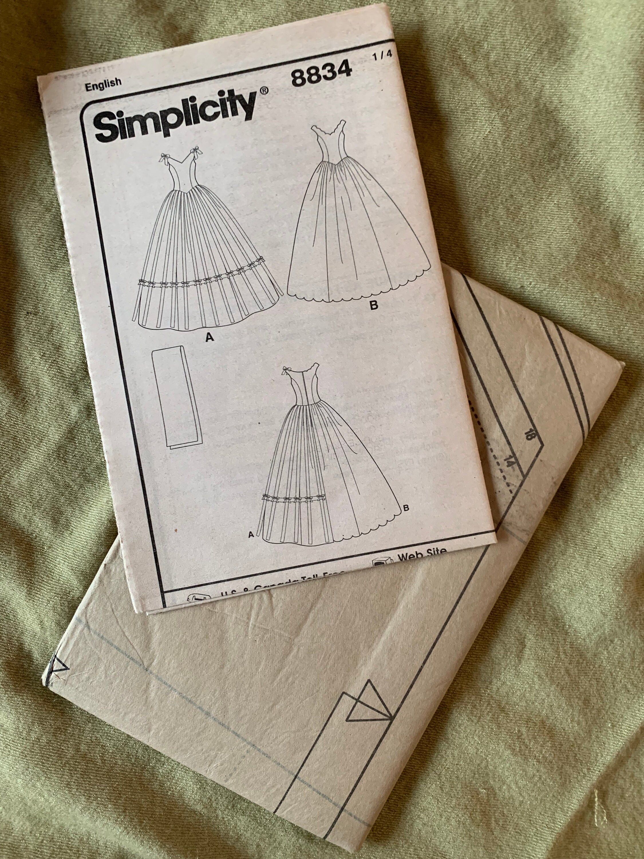 Vintage 1990's Simplicity Millennium Pattern 8834, Misses' /miss Petite ...