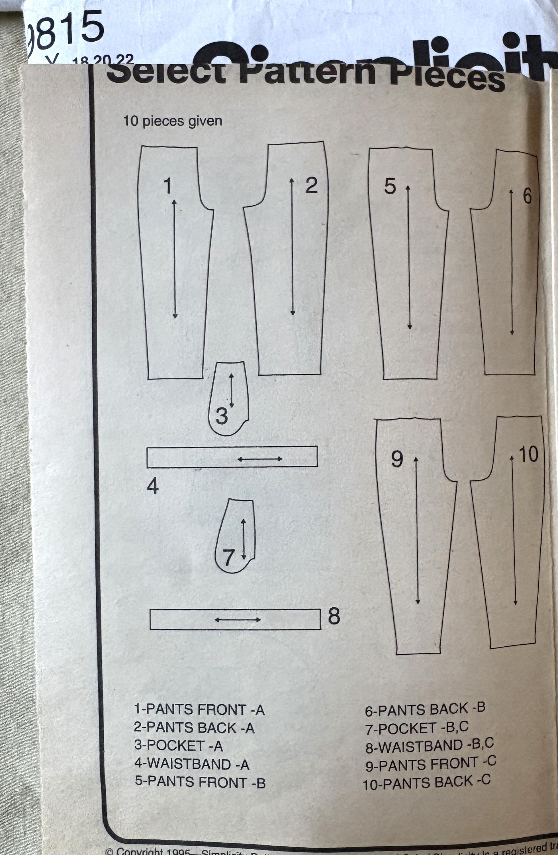 Incomplete Simplicity Misses' Patterns - Etsy