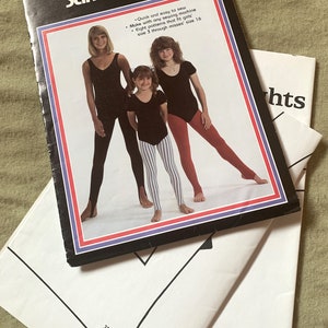 Vintage 1980's Patch Press Pattern 506D, Stirrup Tights, UNCUT, Child ...