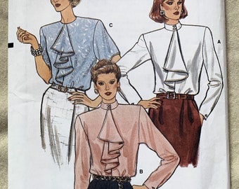 Vintage 1980's Vogue Pattern 1584, Paris Original, Chloe, Misses ...