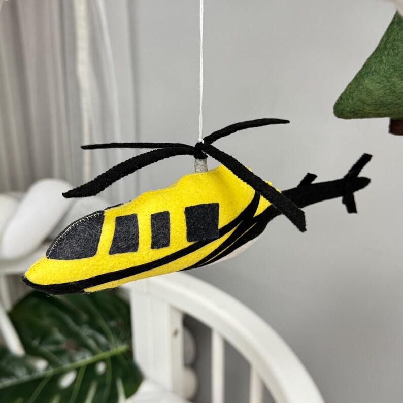 Military Helicopter Baby Mobile Crib, Aviation Nursery Decor, Pregnancy ...