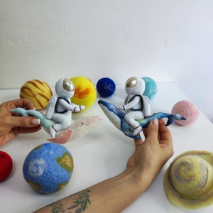 Outer Space Baby Mobile, Space Man Crib Mobile, Hanging Mobile, Baby ...