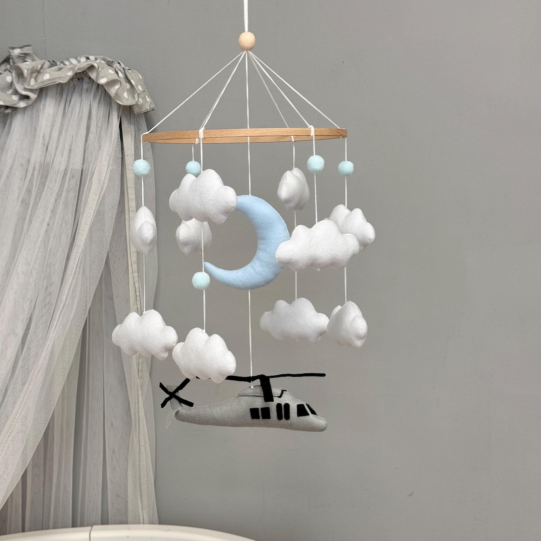 Helicopter Baby Mobile, Jet Baby Mobile, Boy Mobile Baby, Military ...