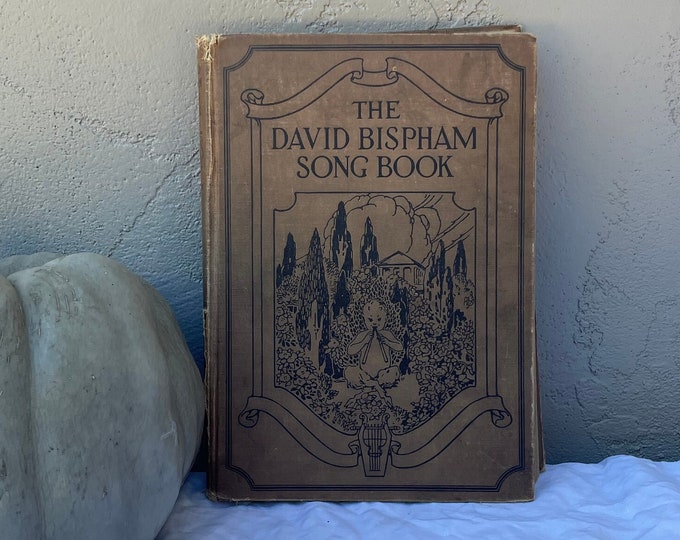 The David Bispham Song Book VINTAGE 1920's - Etsy