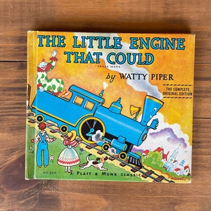 Vintage 1985 the Little Engine That Could Children's Book by Watty ...