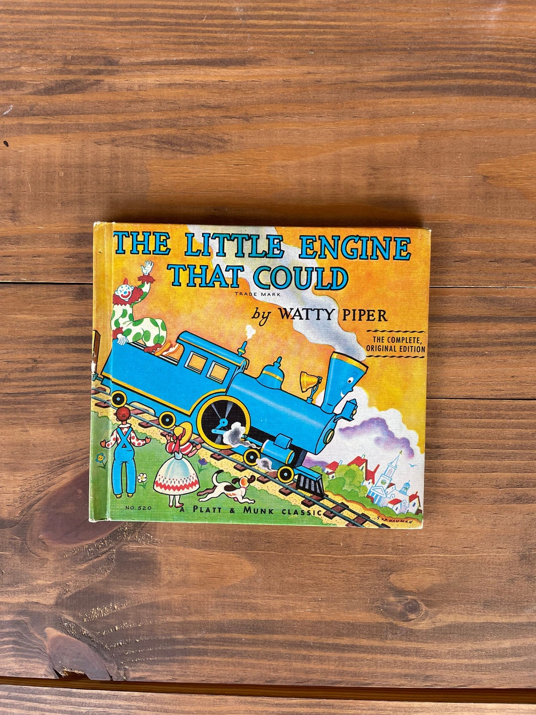 Vintage 1985 the Little Engine That Could Children's Book by Watty ...