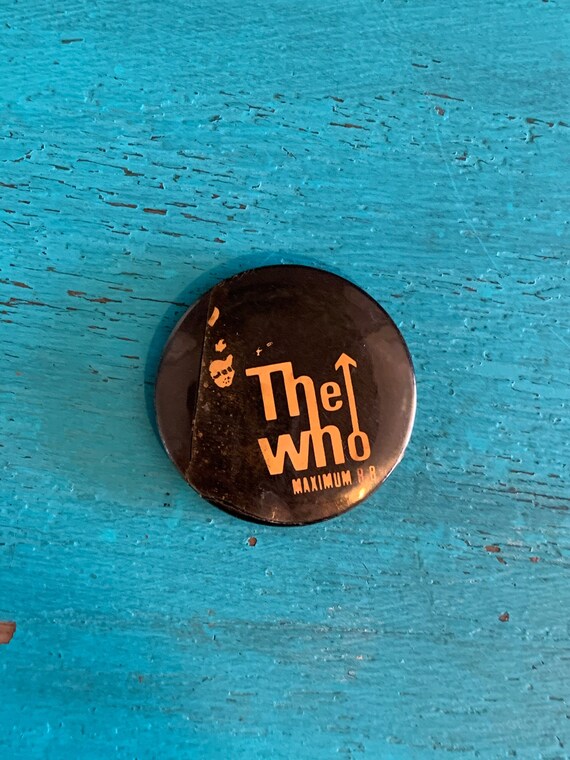 vintage the who button - Gem