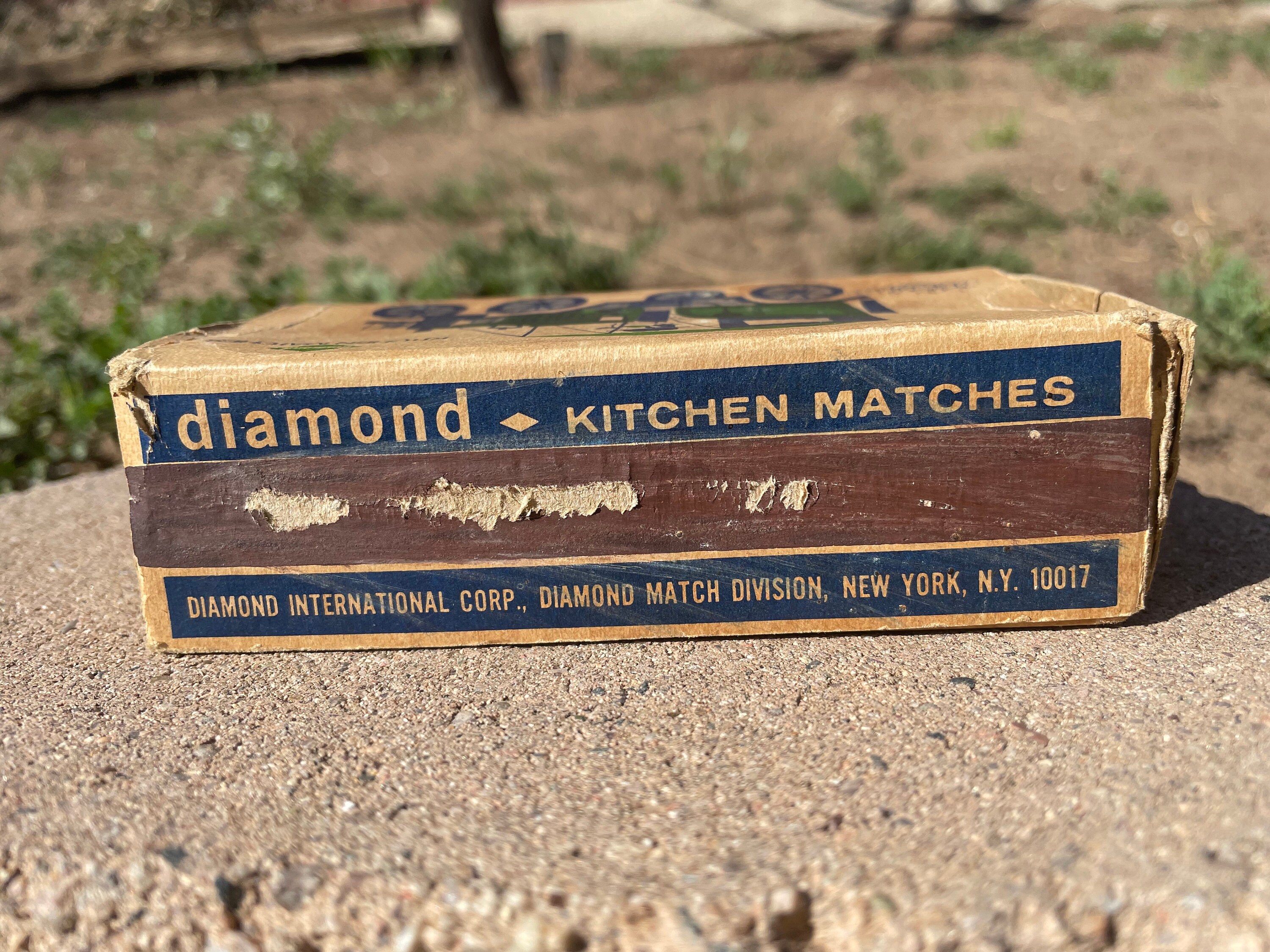 Vintage Diamond Kitchen Matches - Etsy