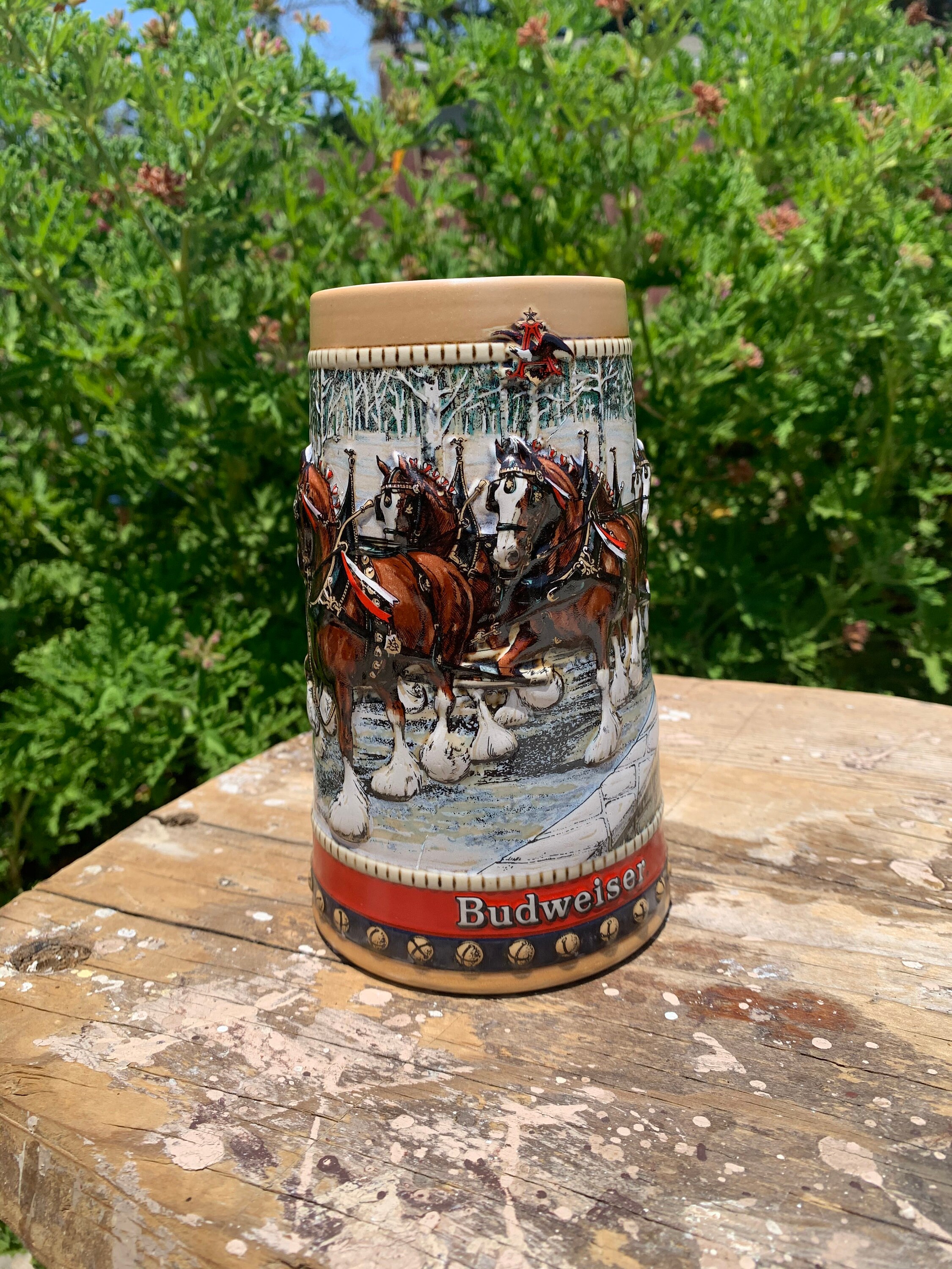Vintage Anheuser Busch Budweiser 1988 Collectors Series Clydesdales ...