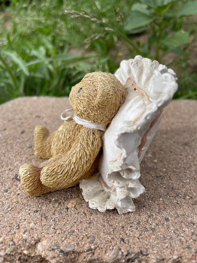 Vintage 1991 Mandy Bear Figurine by Cherished Teddies - Etsy