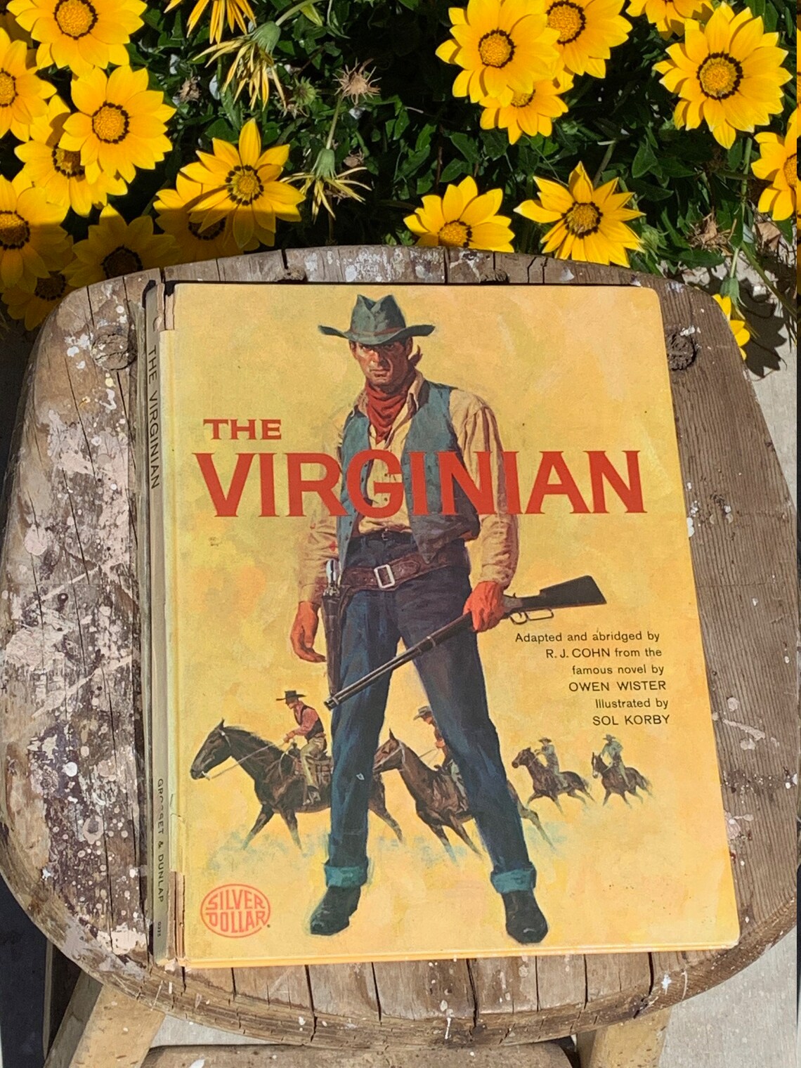 Vintage The Virginian Children's Book Adapted | Etsy