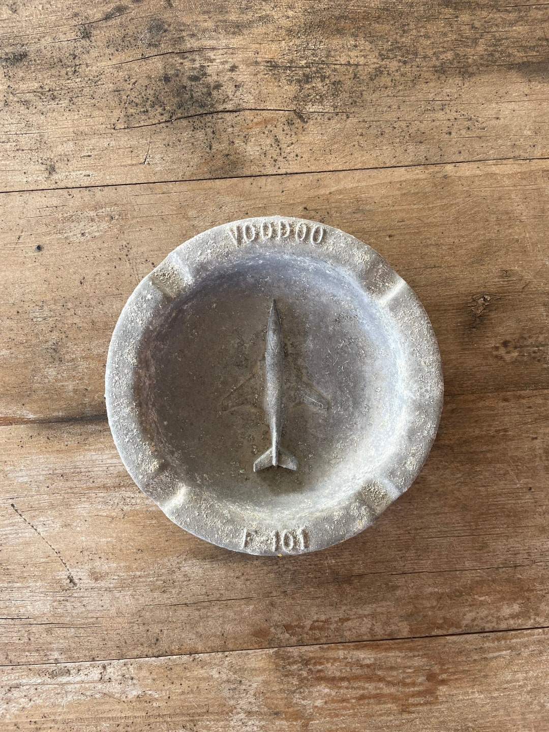 Vintage Rare F-101 Voodoo Plane Stone Collectible Plate - Etsy