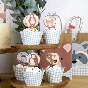 Woodland Birthday Decoration Kit - Woodland Birthday Party - Woodland ...
